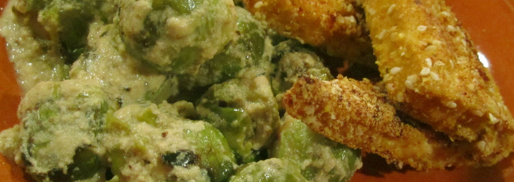 Sesame Wasabi Brussels Sprouts – Kelli's Vegan Kitchen